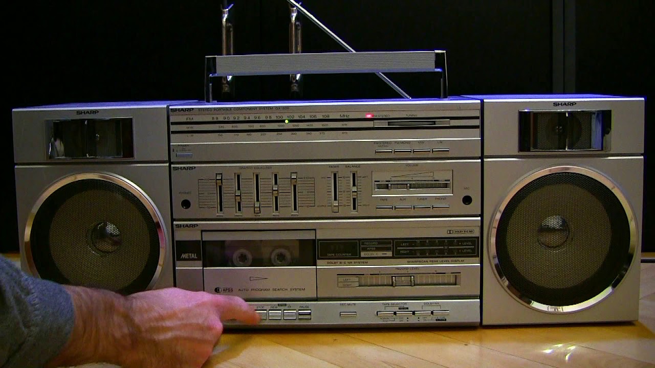 SHARP GX-300H - YouTube
