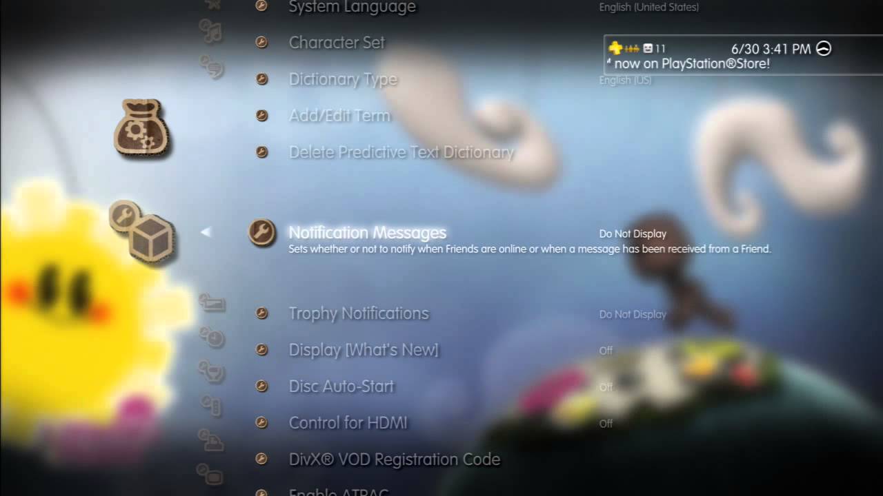 How To Turn Off Trophy and Friend Notifications on PS3 - YouTube
