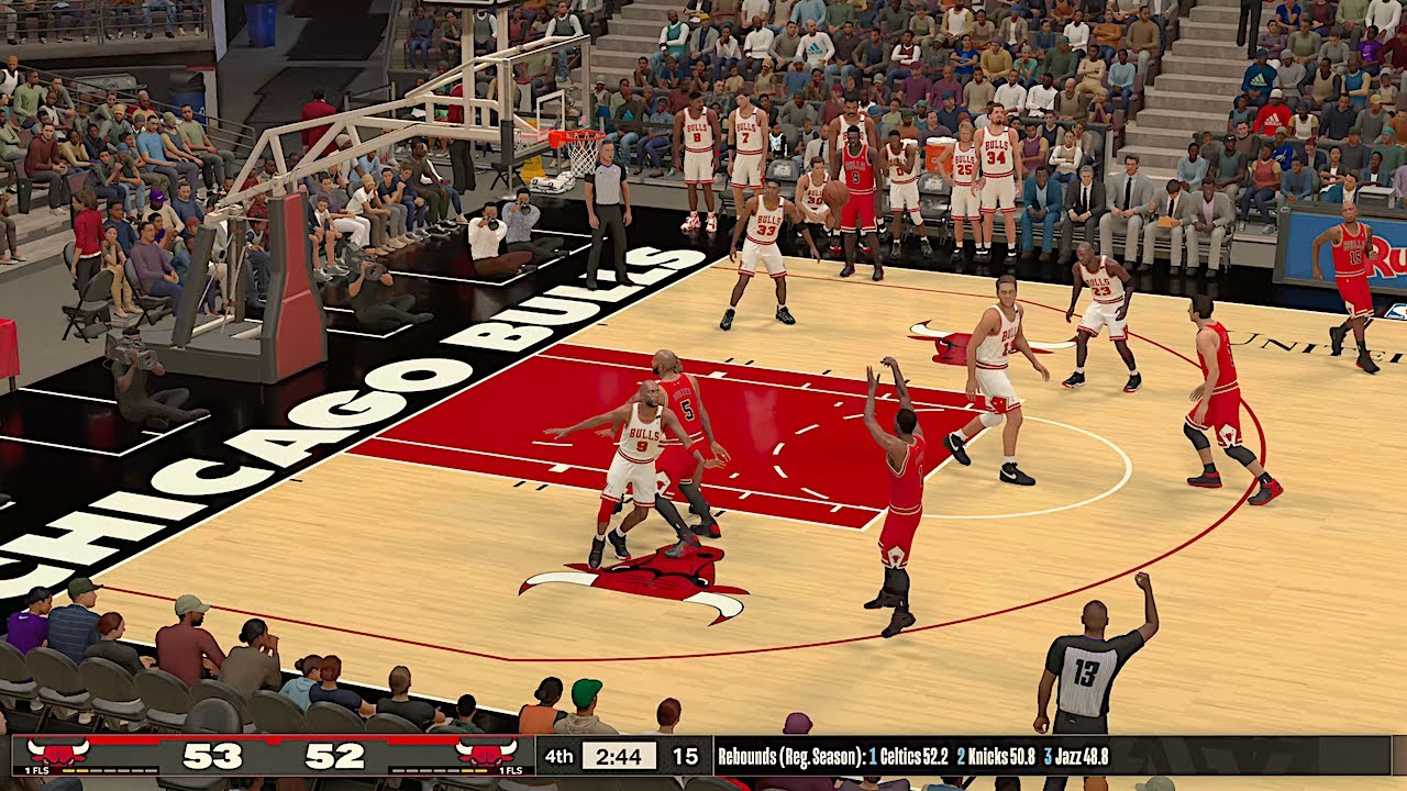 NBA 95'-96' Jordan Bulls vs 10'-11' Rose Bulls - NBA 2K24 PS5 - YouTube