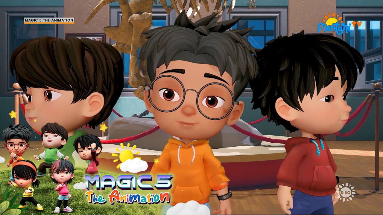 Misi Berpetualang di Mesin Waktu | Magic 5 The Animation - Episode 36 ...