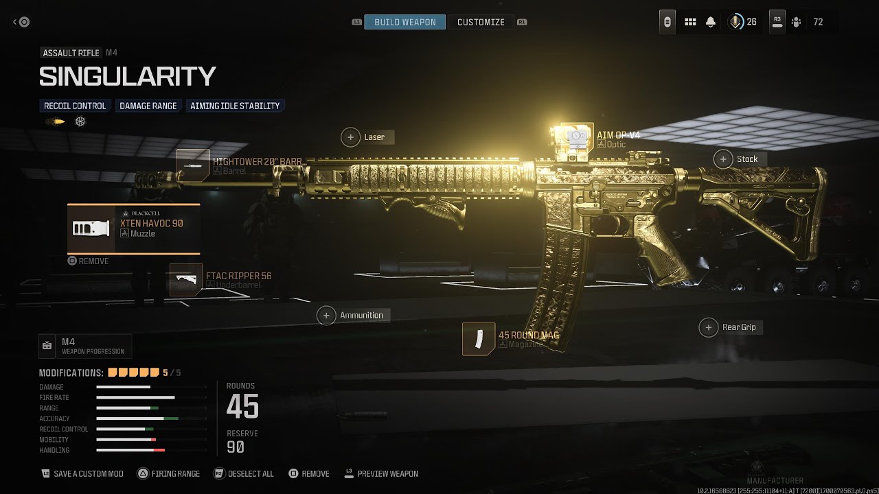 The Gold M4 | Modern Warfare 3[PS5] *TeamDeathmatch* - YouTube