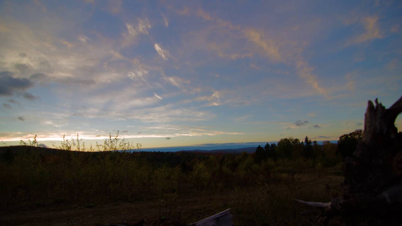 Autumn Time Lapse Day to Night Vermont-motion control test - YouTube