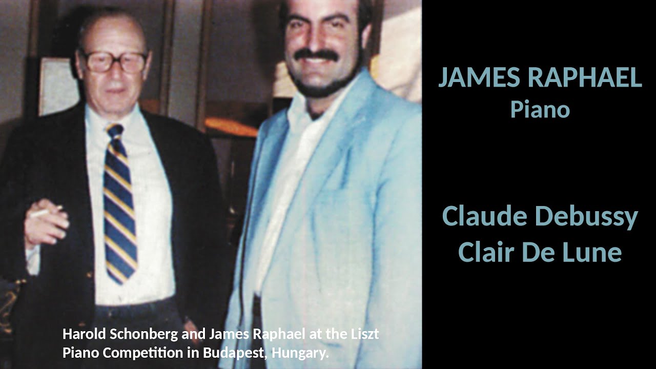 James Raphael Live: Claude Debussy - Claire De Lune - YouTube