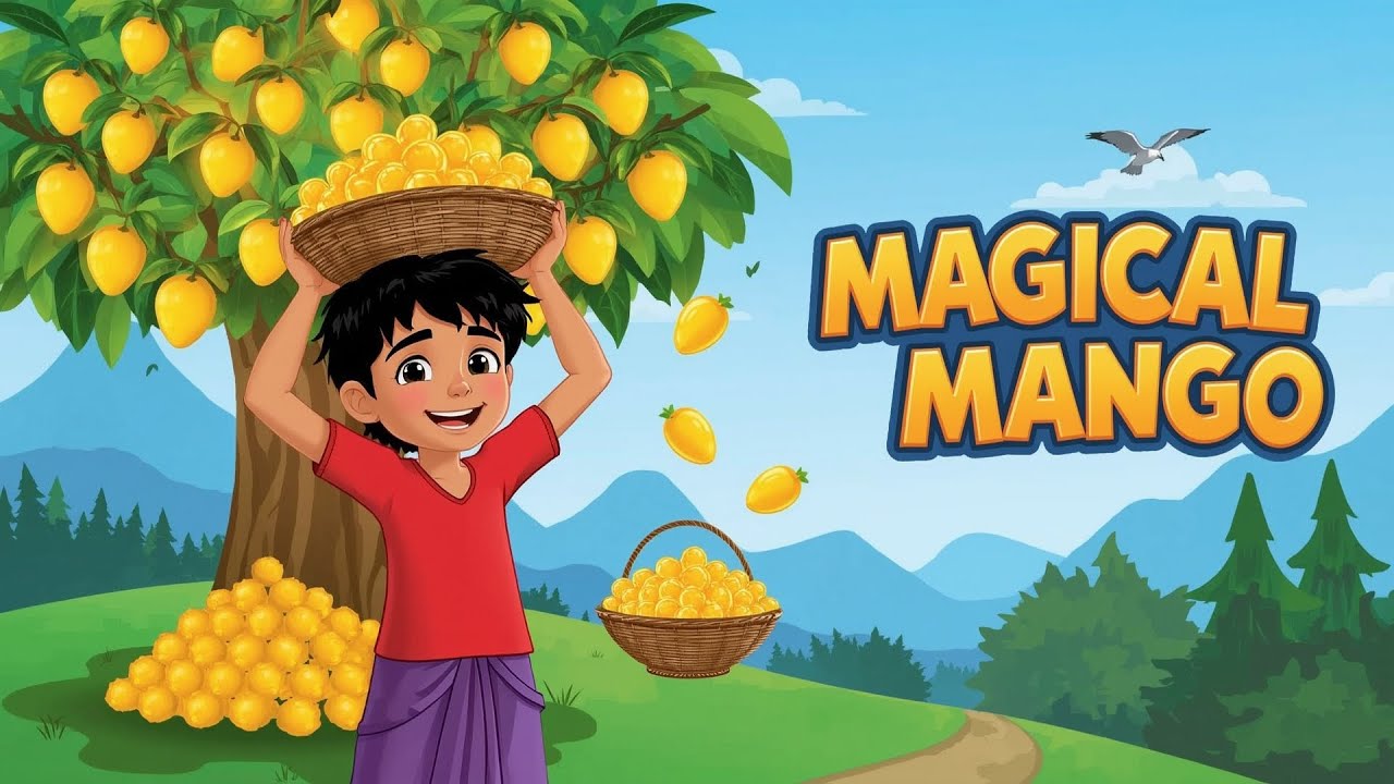 Heart Touching Magical Mango Tree Story | Learn English with Fairy ...
