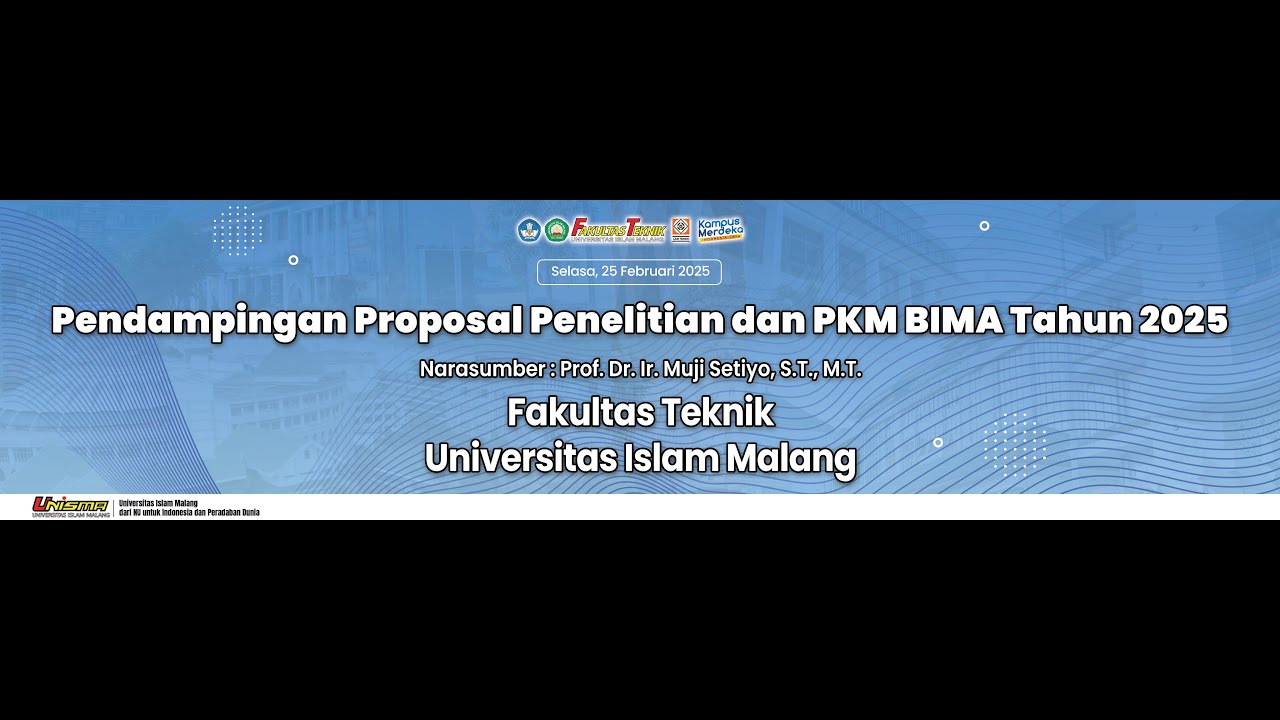 PENDAMPINGAN PROPOSAL PENELITIAN DAN PKM BIMA TAHUN 2025 - YouTube