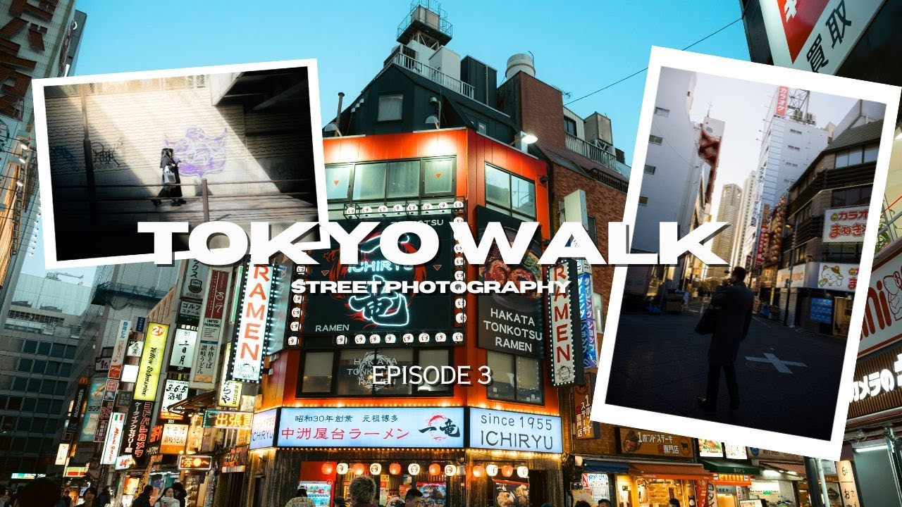 Tokyo Walk | Street Photography| Episode 3 - YouTube
