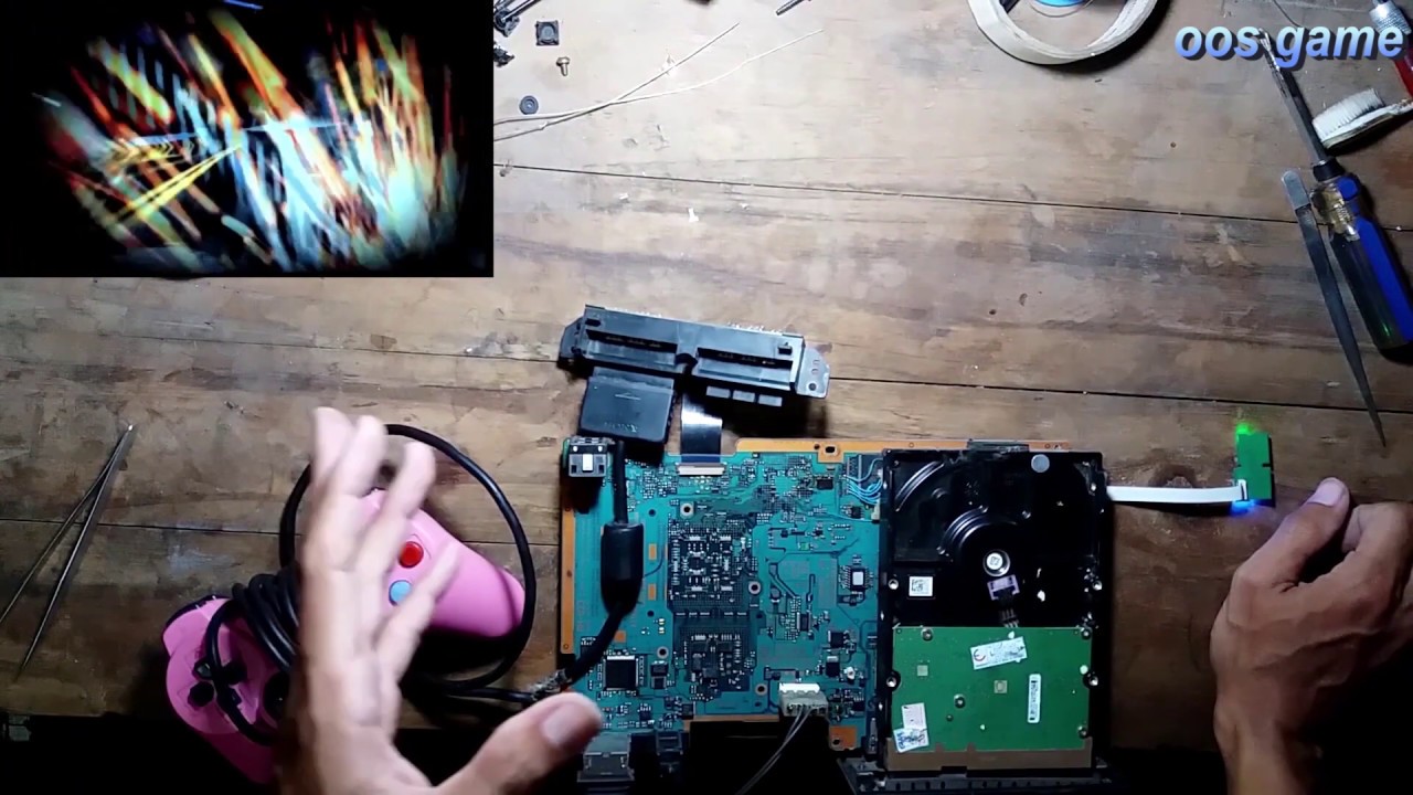 cuma satu fuse saja ps2 ini tidak bisa baca game dan suara hilang vlog ...