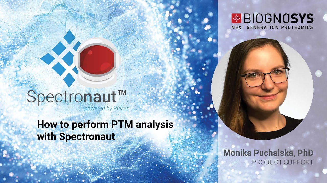Spectronaut Tutorial - How to perform PTM analysis - YouTube