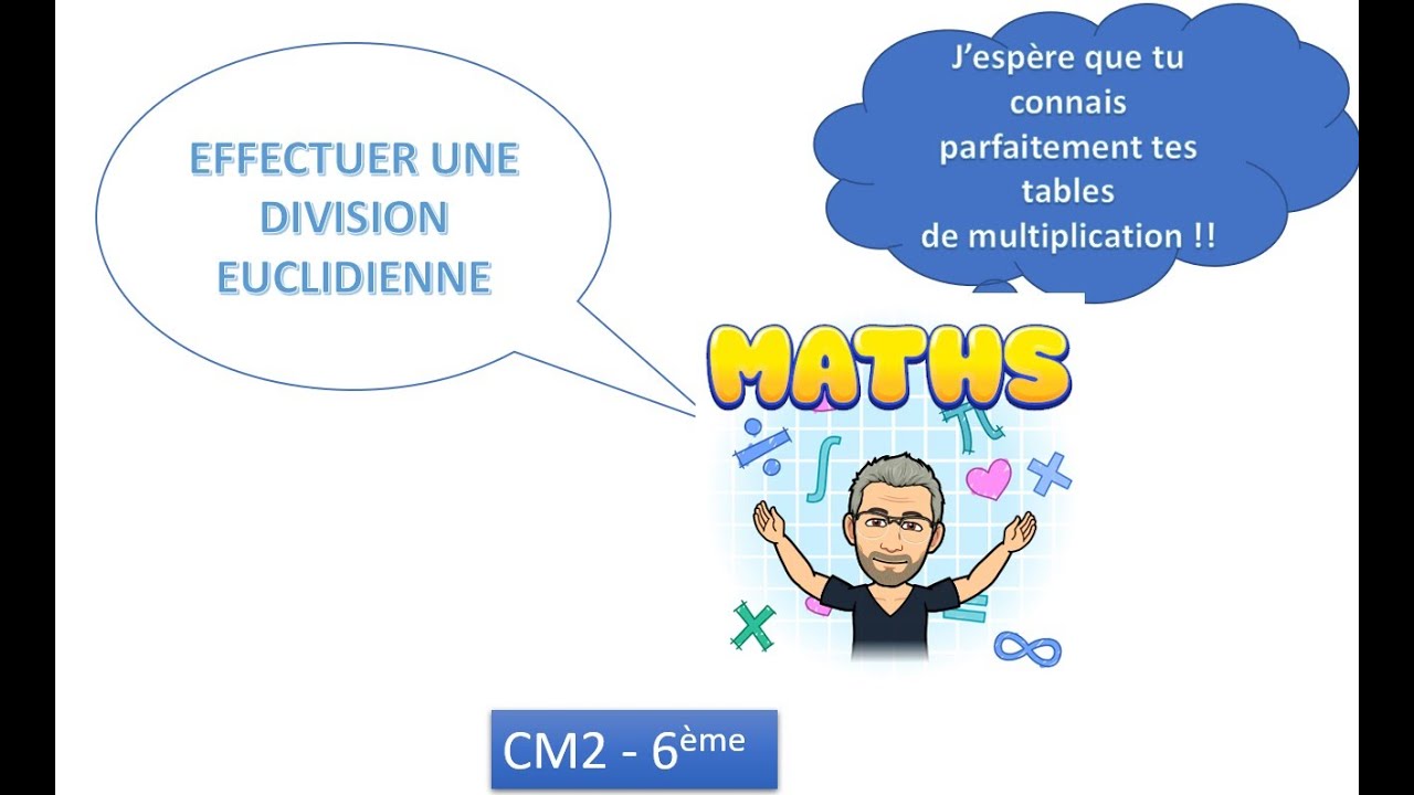 La division euclidienne - Preuve par 9 - CM2 - 6ème - YouTube