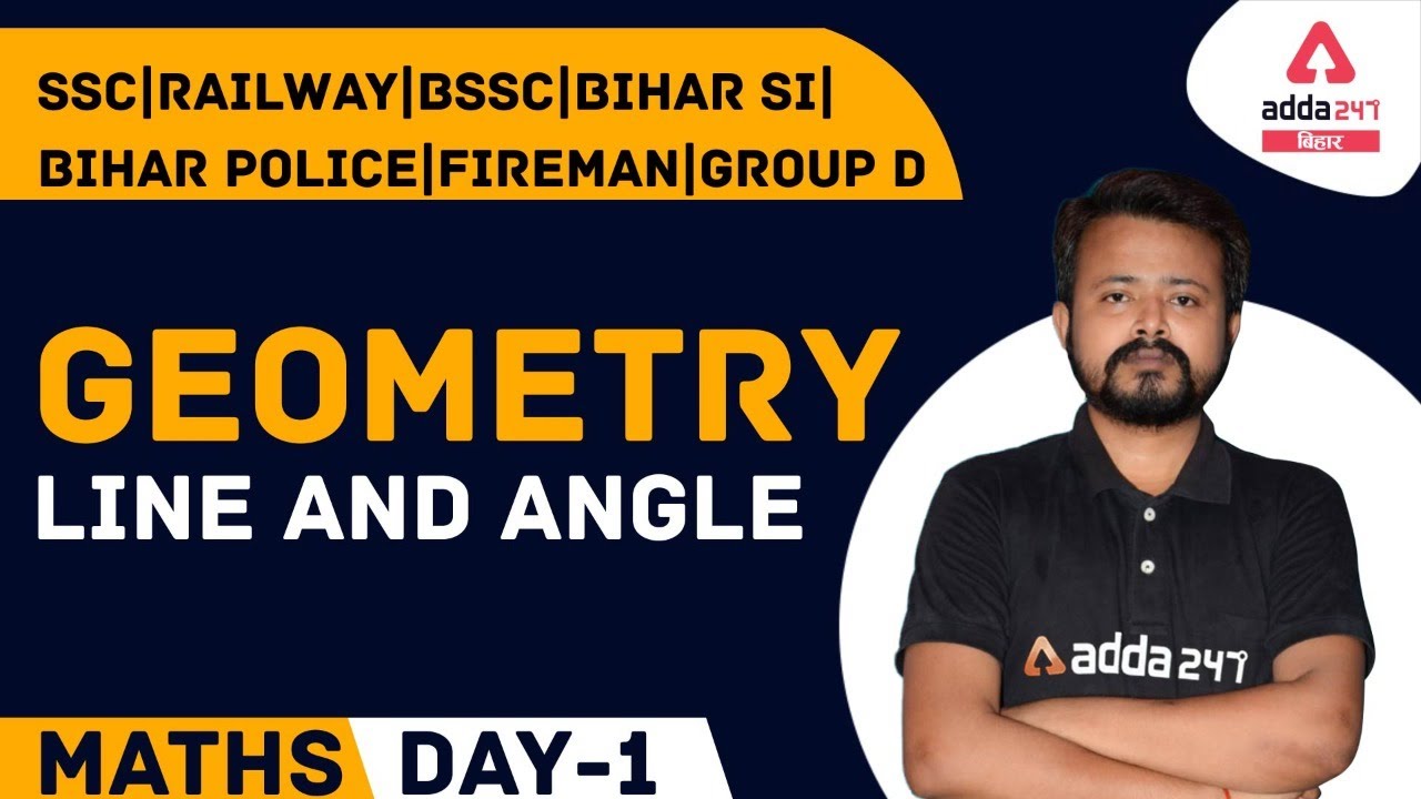 Geometry | Line And Angle | Maths For Competitive Exams - YouTube