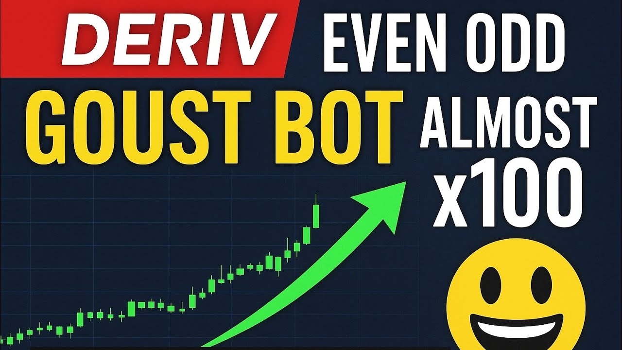 “Deriv Even Odd Goust Bot Achieves Nearly 100x Growth in Hours | Live ...