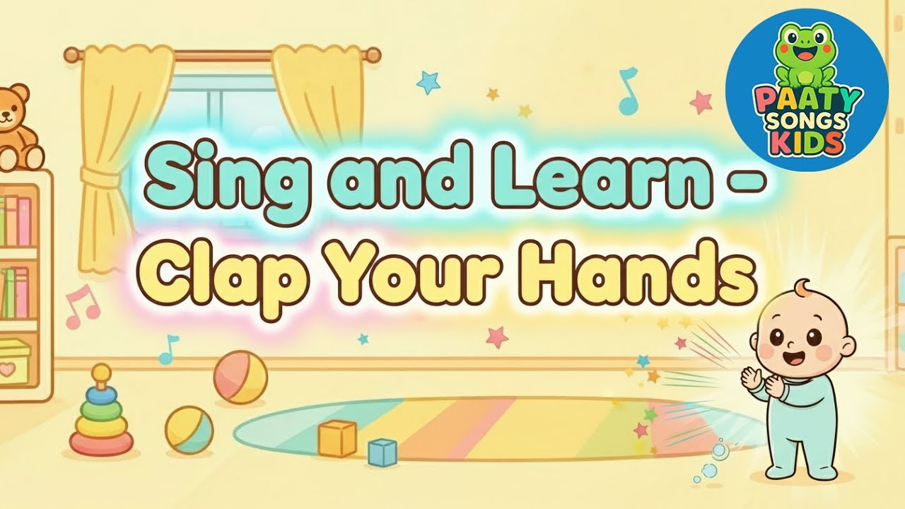 Sing and Learn – Clap Your Hands | Baby Learning Song | Clap Baby ...