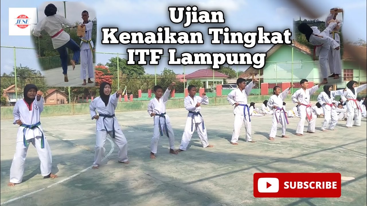 Ujian Naik Tingkat Indonesia Taekwondo Fun Lampung 2023#kemenpora#kormi#ITF - YouTube