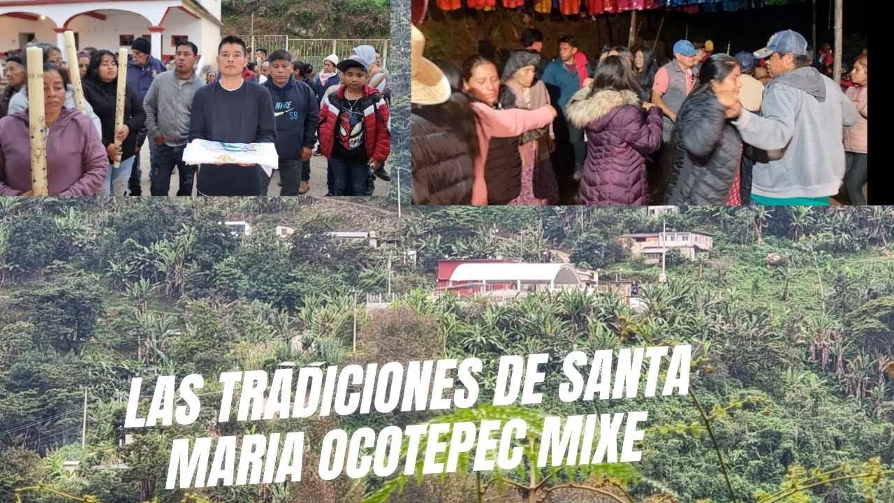 ASI FUE EL RECIBIMIENTO A LA BANDA AIRES MIXE EN SANTA MARIA OCOTPEC ...