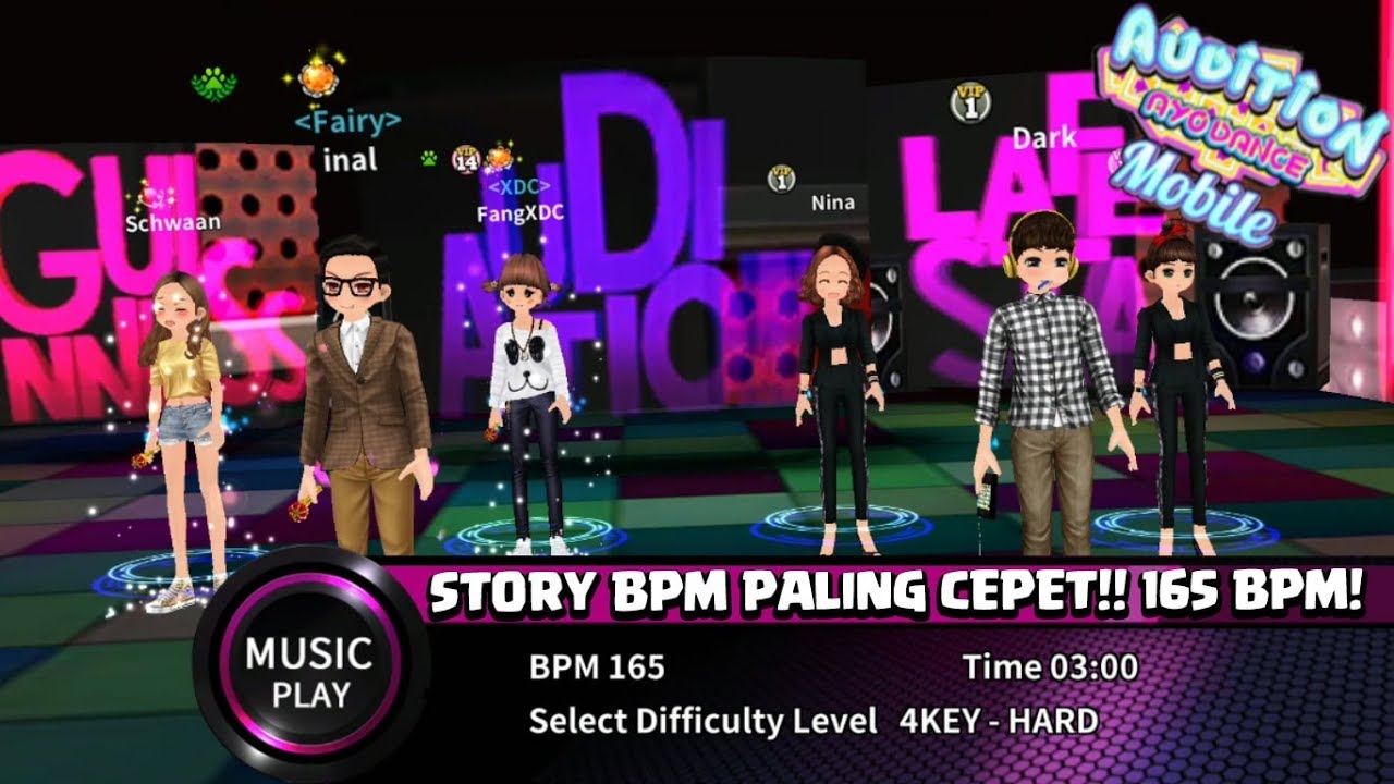 STORY BPM PALING CEPET!! 165 BPM! - AyoDance Mobile - YouTube