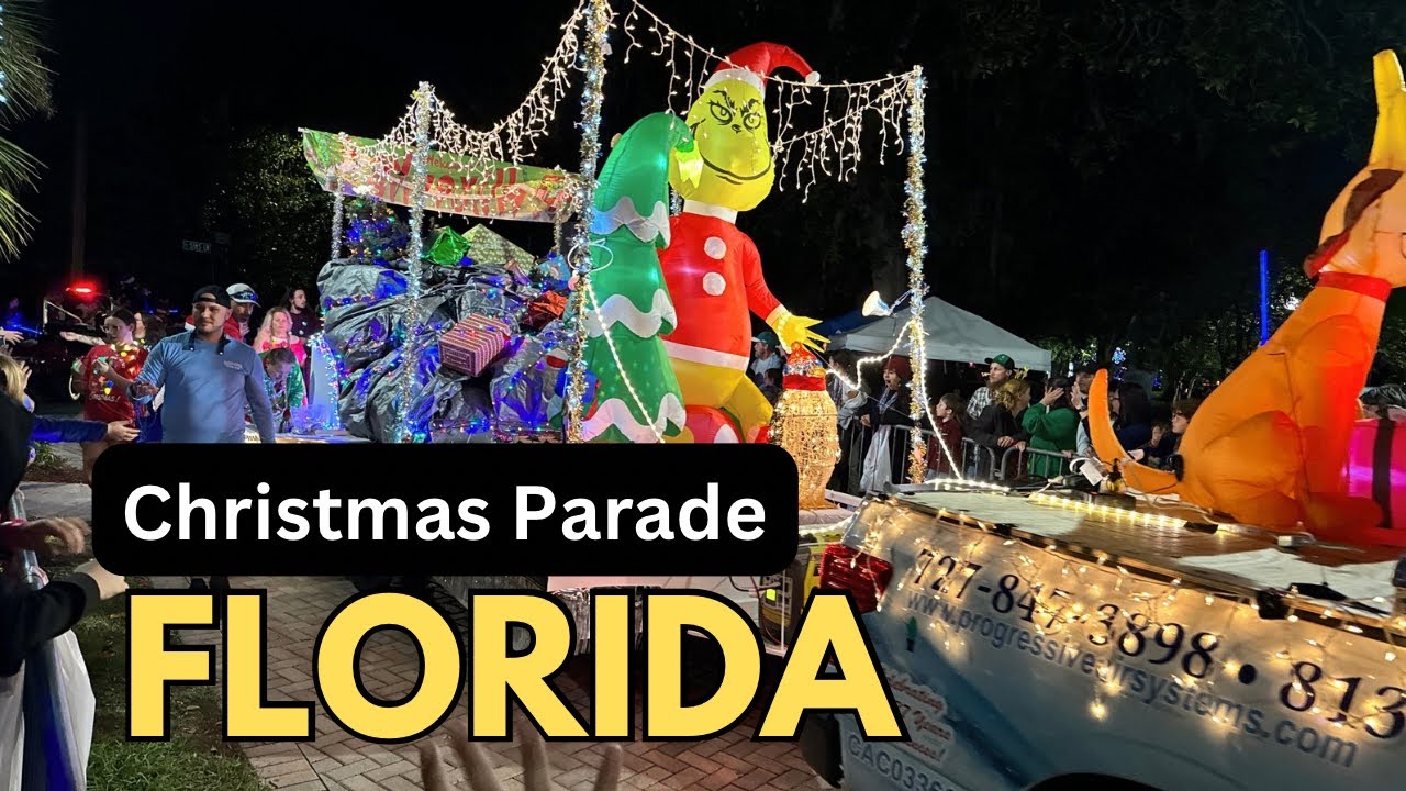 🇺🇸New Port Richey, Florida 🎄🎁Christmas Parade 2024| Tampa bay - YouTube