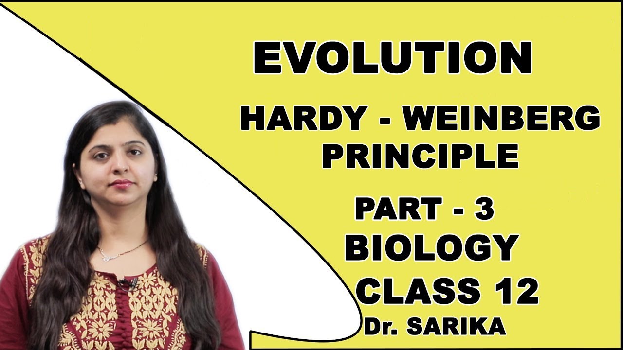 Evolution | Class 12 Biology | Hardy Weinberg Principle | CBSE | NCERT ...