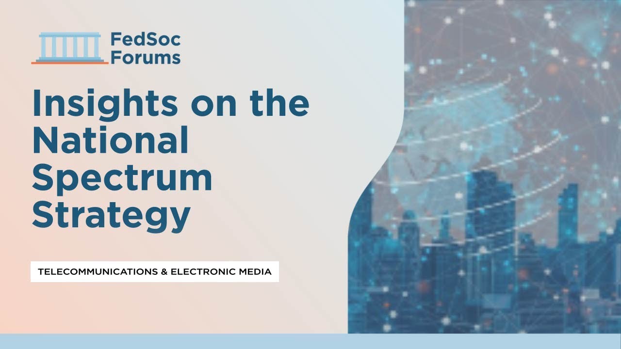 Insights on the National Spectrum Strategy - YouTube