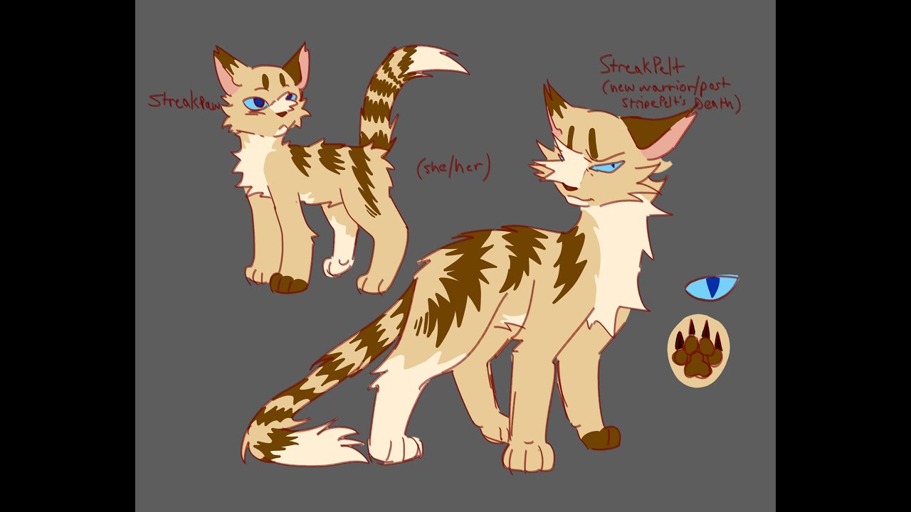 Warriors OC reference sheets! - YouTube