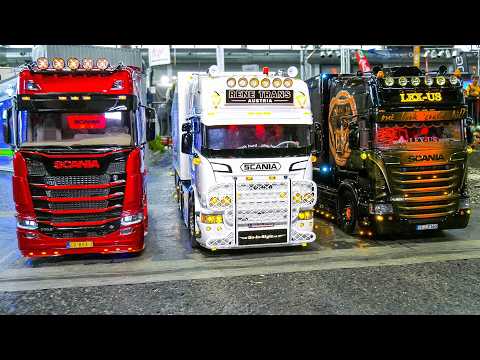 MEGA RC MODEL TRUCKS, RC DUMP TRUCK, RC EXCAVATORS, RC TRACTOR, RC CONSTRUCTION SITE ACTION!!