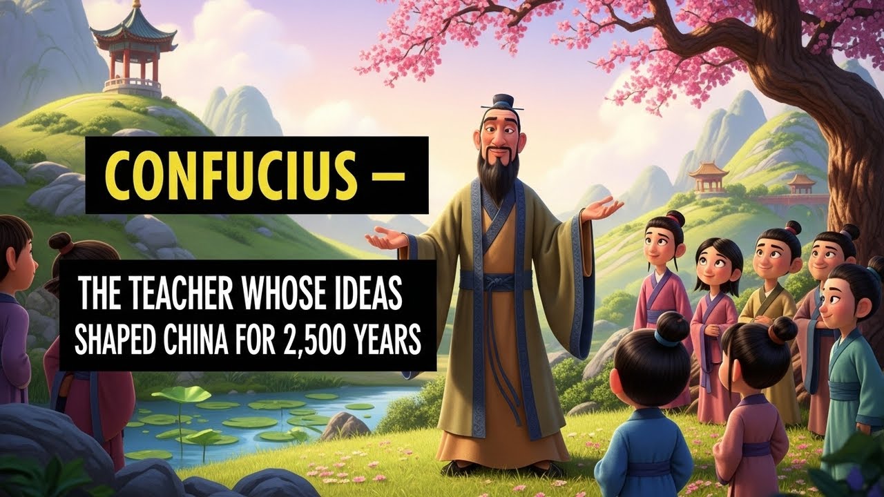 Confucius — The Teacher Whose Ideas Shaped China for 2500 Years - YouTube