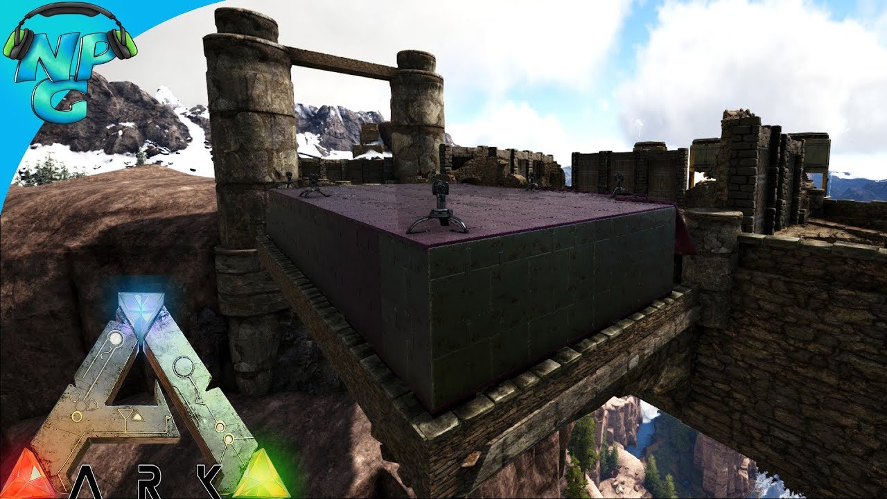 World War ARK - 2 Men 1 Base Raid the Bridge Base No Skill Style! E7 ...