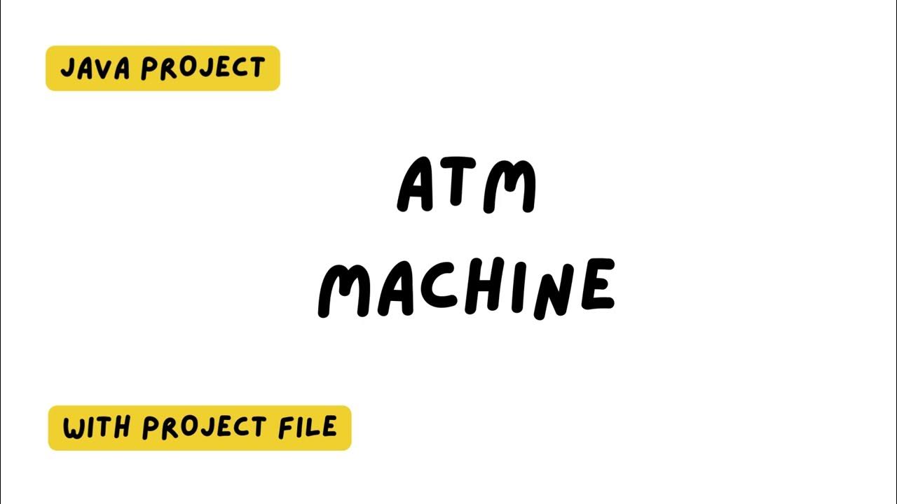 Oasis Infobyte Internship | Task-3 | Java Development | ATM Interface #oasis Infobyte - YouTube