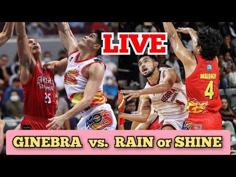PBA LIVE TODAY GINEBRA vs RAIN or SHINE LIVE GRABE D TLGA MGPAPATALO MGA BRGY SAN MIGUEL PBASCHEDULE