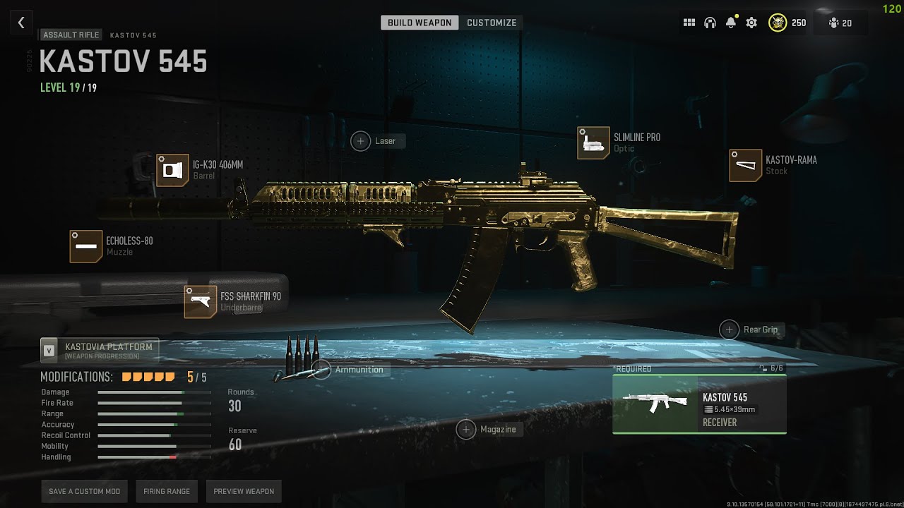 Meta Kastov 545 MGB Gameplay on Embassy Hardpoint! THIS GUN SLAPS - YouTube