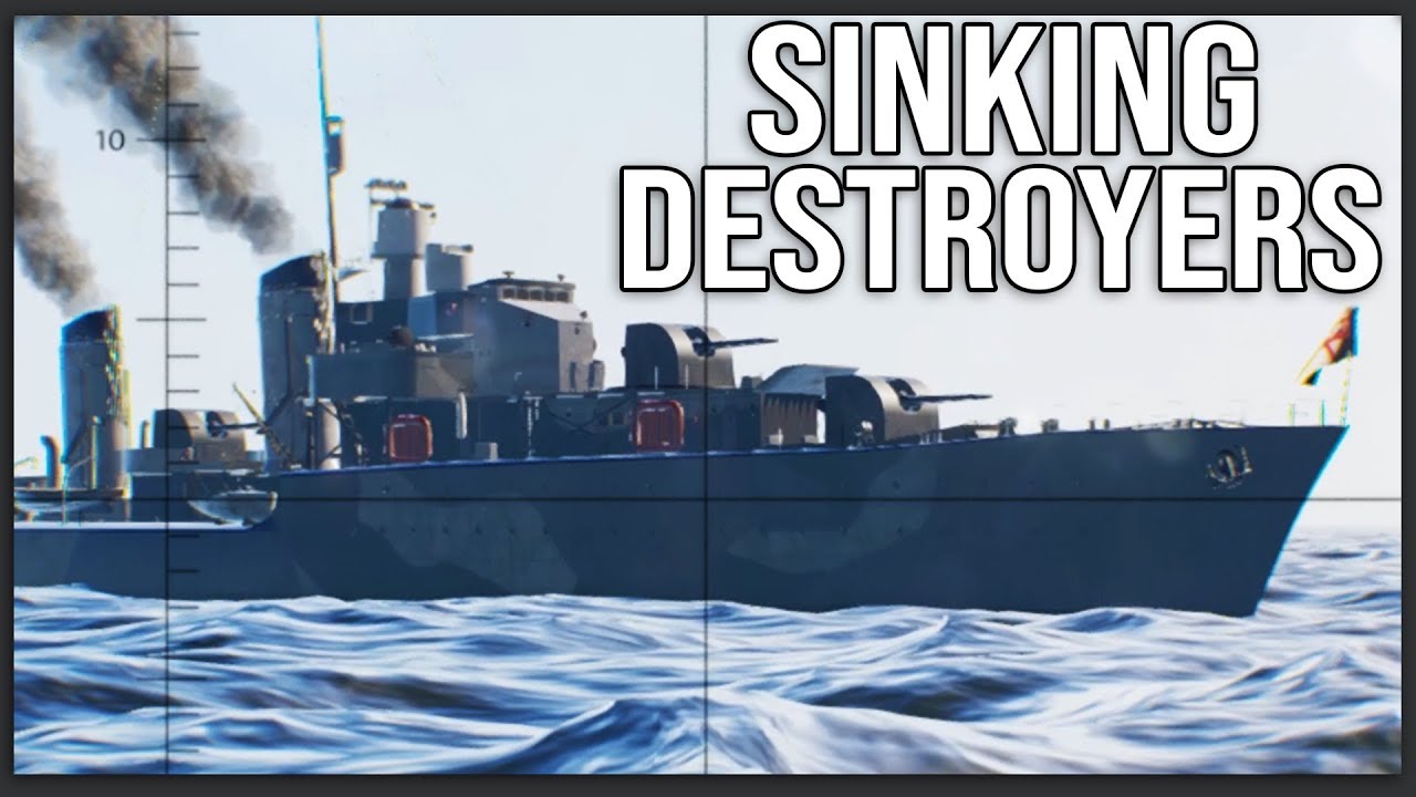 SINKING DESTROYERS - Wolfpack - YouTube
