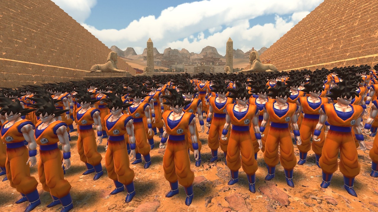 150,000 Goku vs 5 Million Footmen Ultimate Epic Battle Simulator 2 ...
