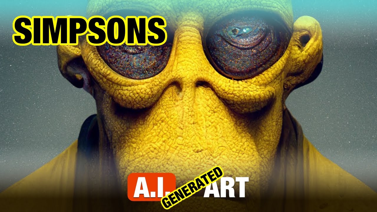 Simpsons: Text to Image - AI ART - YouTube
