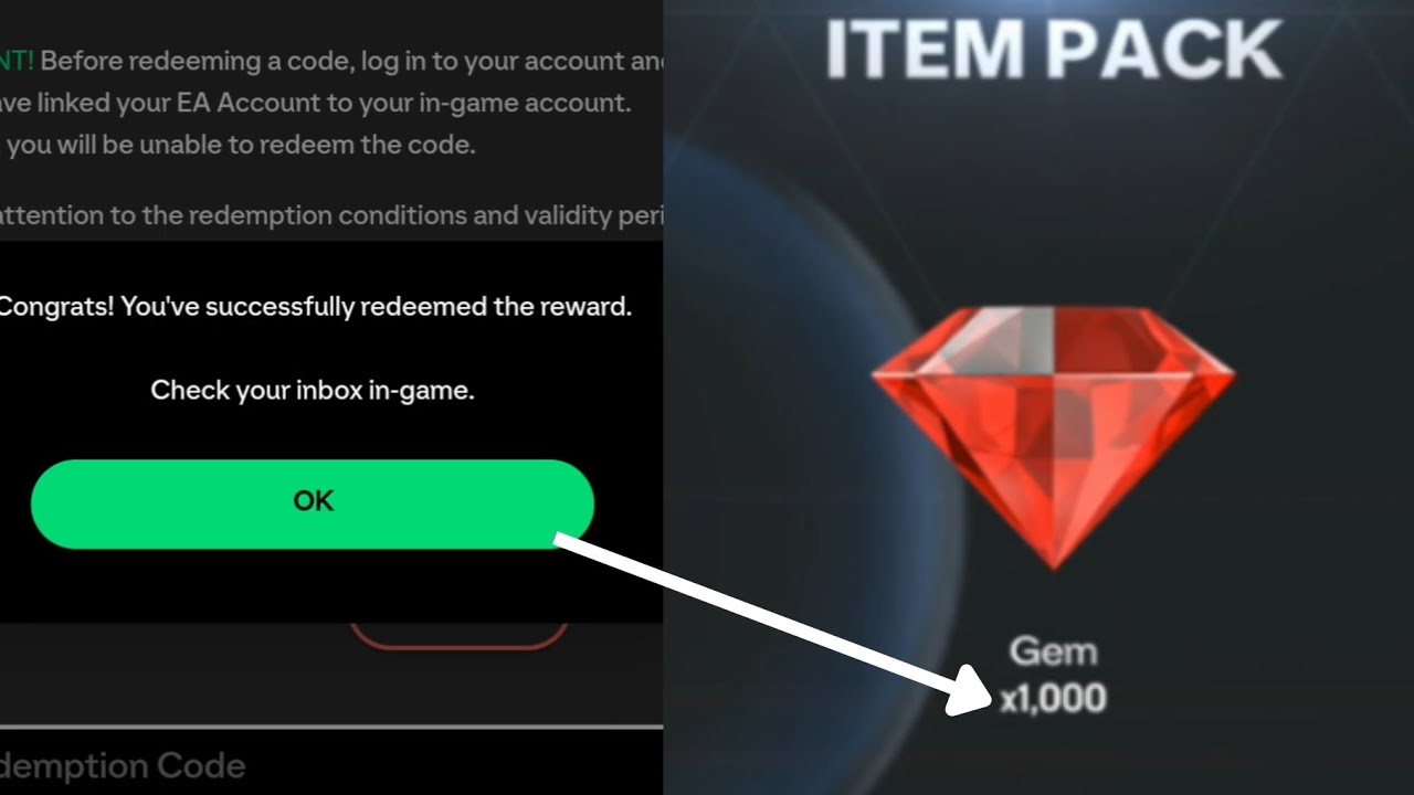 How to get Free 1000 Gems! New Reedem Code! - YouTube