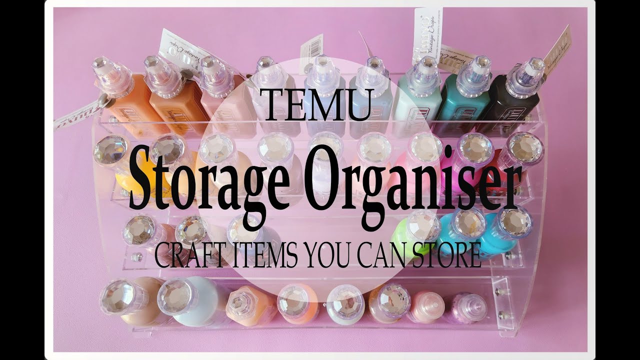Temu - 4 Tier Storage - Organise Nuvo Drops with me - YouTube