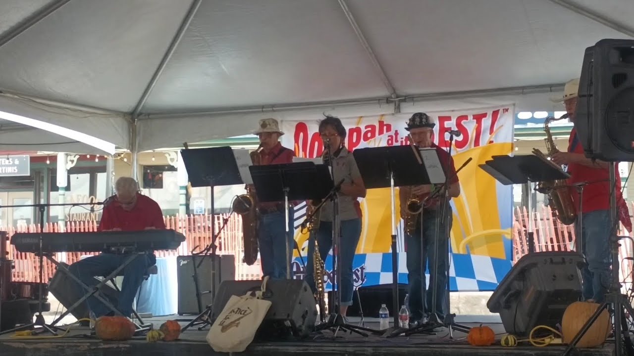 Sax Appeal, "Red Raven Polka" at Fredericksburg Octoberfest 10-6-24 ...