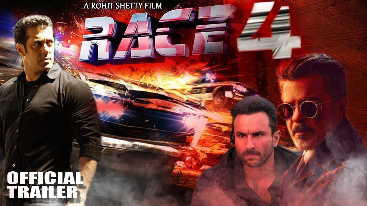 Race 4 Official Trailer Salman K Sunil Shetty Saif Ali K Anil Abbas M ...