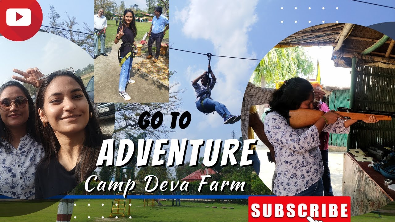 A DAY AT CAMP DEVA FARM ALIPUR DELHI | FULLY ADVENTUROUS DAY | BUNGEE ...