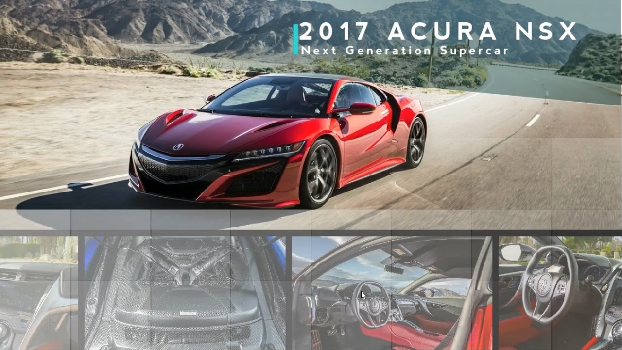 Next Generation Supercar !! 2017 acura nsx overview | top speed of 191 ...
