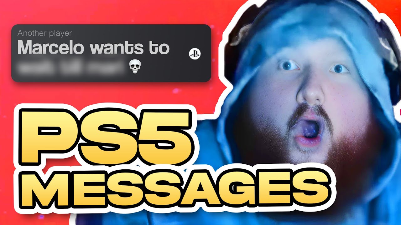 The CRAZIEST PS5 Messages EVER! - YouTube
