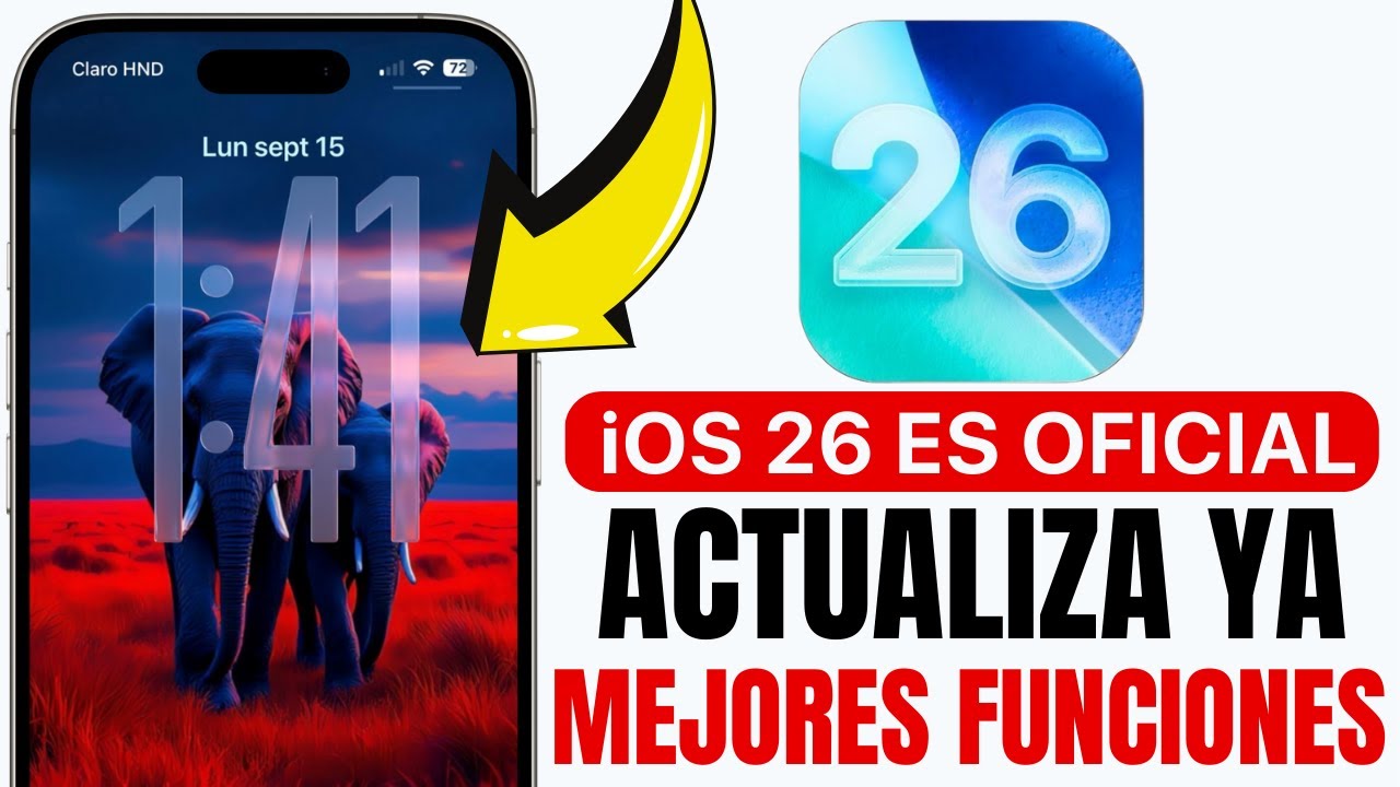 iOS 26 ES OFICIAL! 5 FUNCIONES IMPACTANTES QUE CAMBIAN POR COMPLETO ...