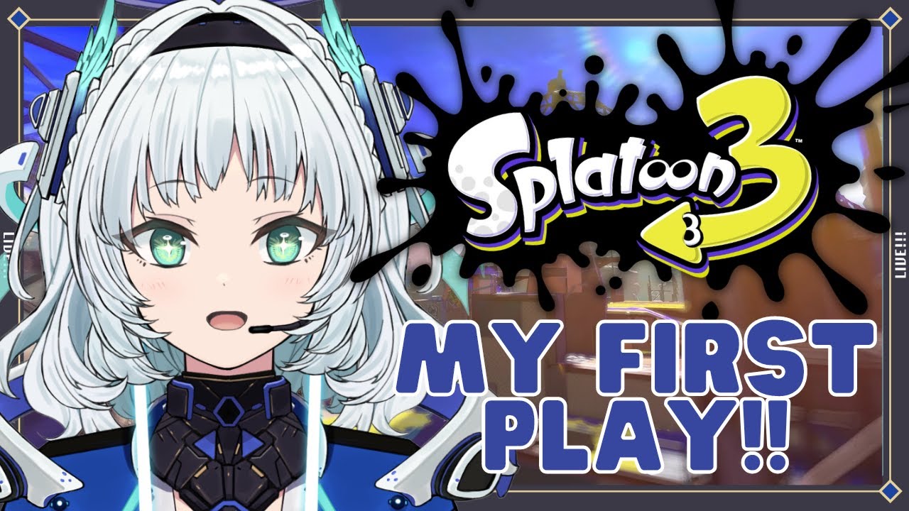 My first time playing Splatoon!! 【Splatoon 3】 - YouTube