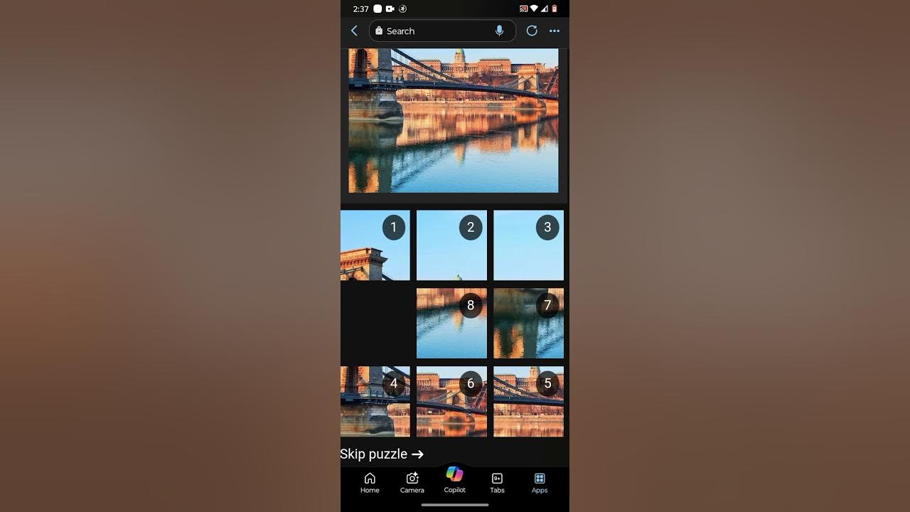 Microsoft Bing Puzzle It - Mid-week puzzle (2024-08-01). I complete it in 94 steps. - YouTube