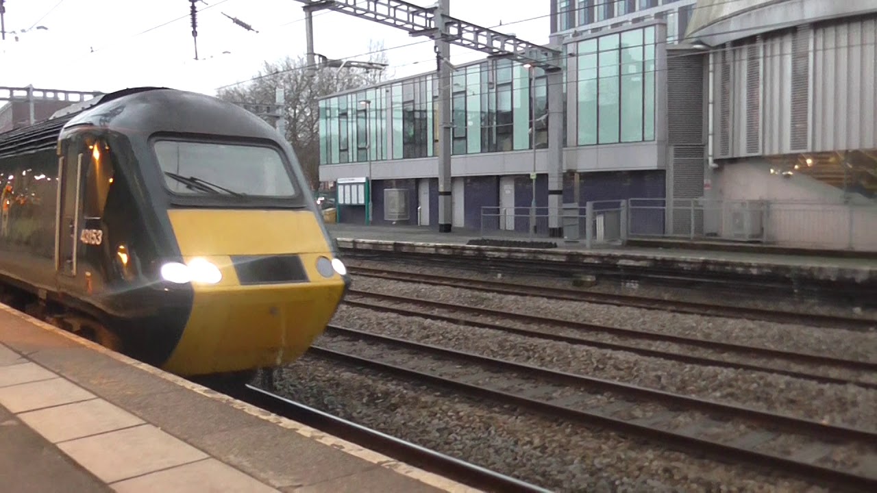 GWR HST no's: 43153-43040 @ Newport {2U20} 04/01/2020. - YouTube