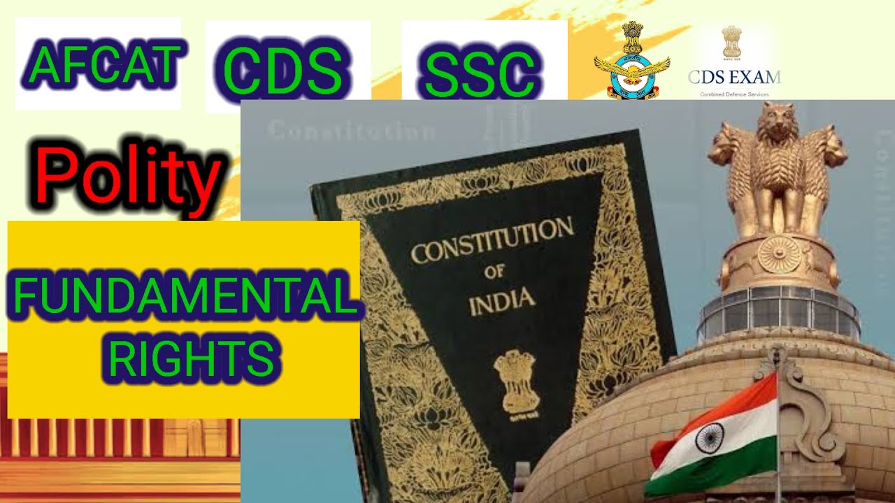 Fundamental RIGHTS (polity important topic) #afcat #ssc #cds #cgl - YouTube