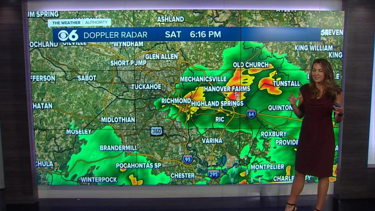 Frances' evening forecast - YouTube