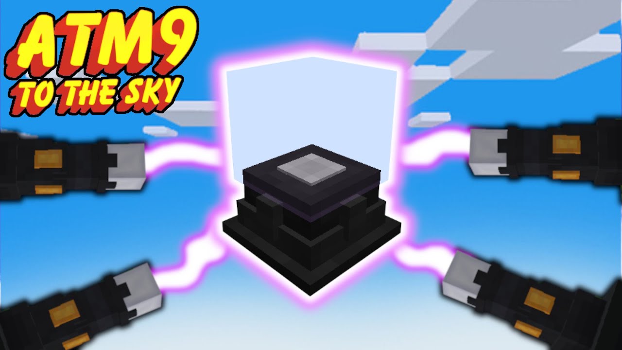 ATM 9: To The Sky | AUTOMATING BLACKSTONE & INTRO TO POWAH | Minecraft ...