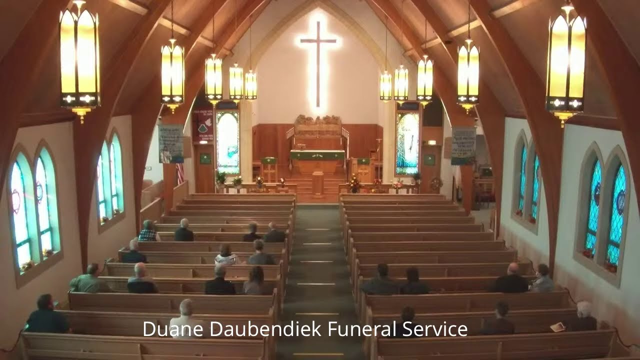 2020-11-20 - Duane Daubendiek funeral service - YouTube