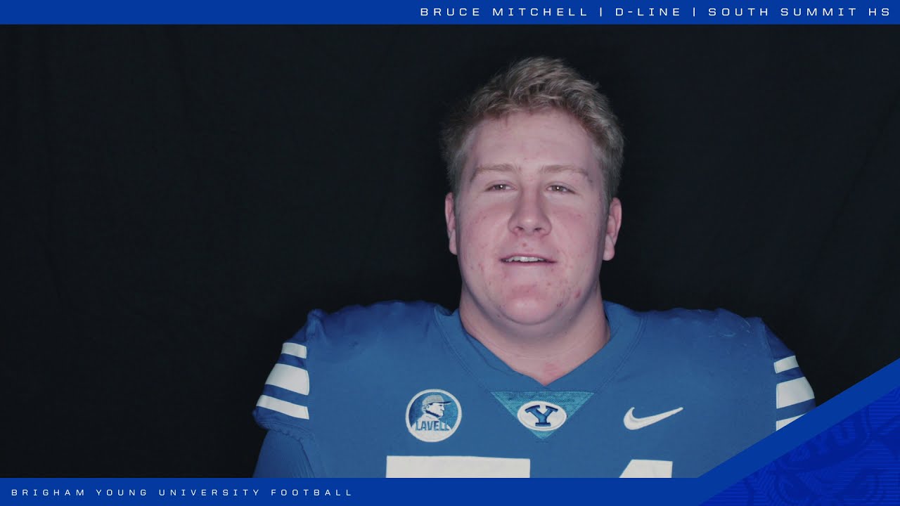 2019 FOOTBALL - Signing Day - Bruce Mitchell - YouTube
