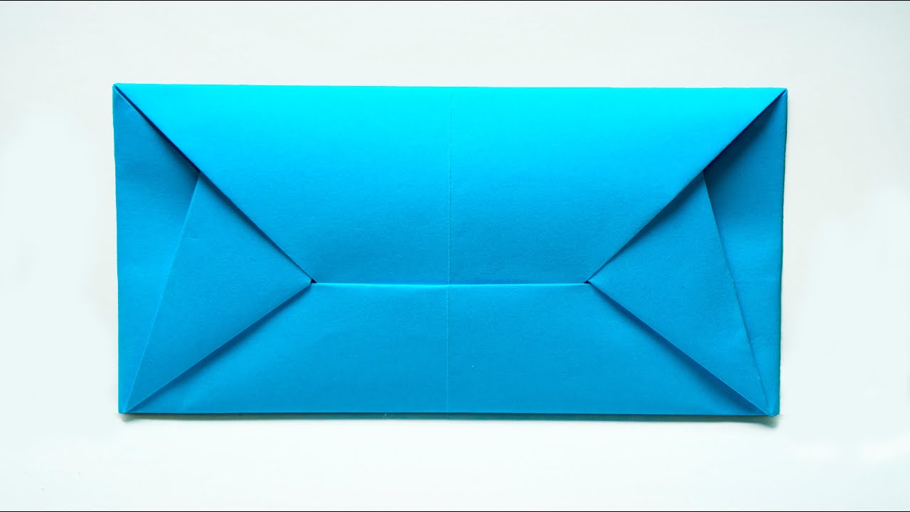 Easy origami envelope. How to make a paper envelope. Envelope origami ...