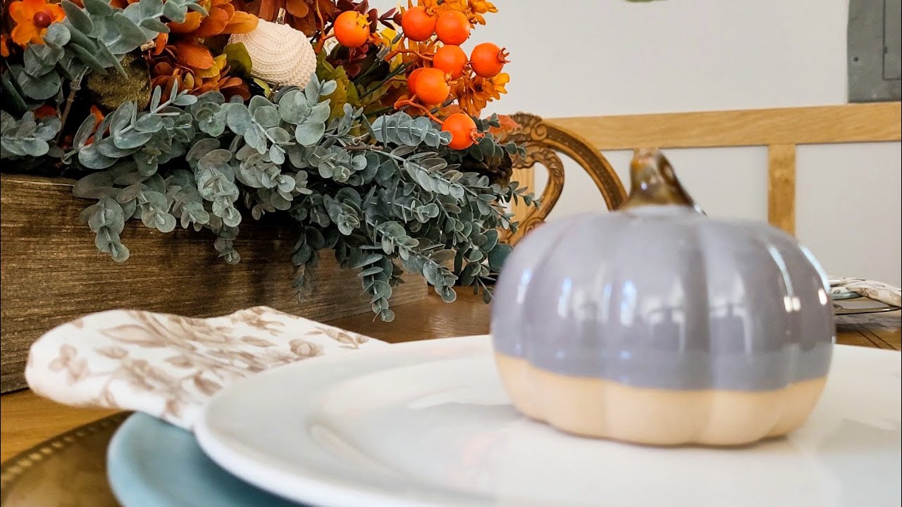 Fall Tablescape 2022 - YouTube